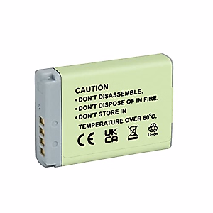 FUGASUN 1 pcs 1250mAh NB-13L NB13L Battery with Battery Charger for Canon G5X / G5X Mark II / G7X / G7X Mark II / G7 X Mark III G9X SX620 HS SX720 HS Camera