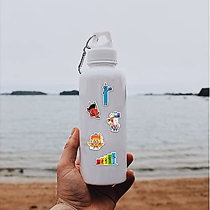 52PCS Numberblocks Stickers for Laptop and computer, Digital building blocks for children's enlightenment Waterproof Vinyl Stickers for Water Bottle Skateboard Guita Car Bumper Luggage,Cartoon Art Graffiti Decals for Kids Girls Teens Adults (Enlightenment