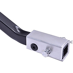 Goplus 2-Bike Hitch Mounted Rack, Hitch Bike Rack Carrier Fits 1-1/4" and 2" Hitch Receivers, Tray Style Smart Tilting Design Bicycle Rack