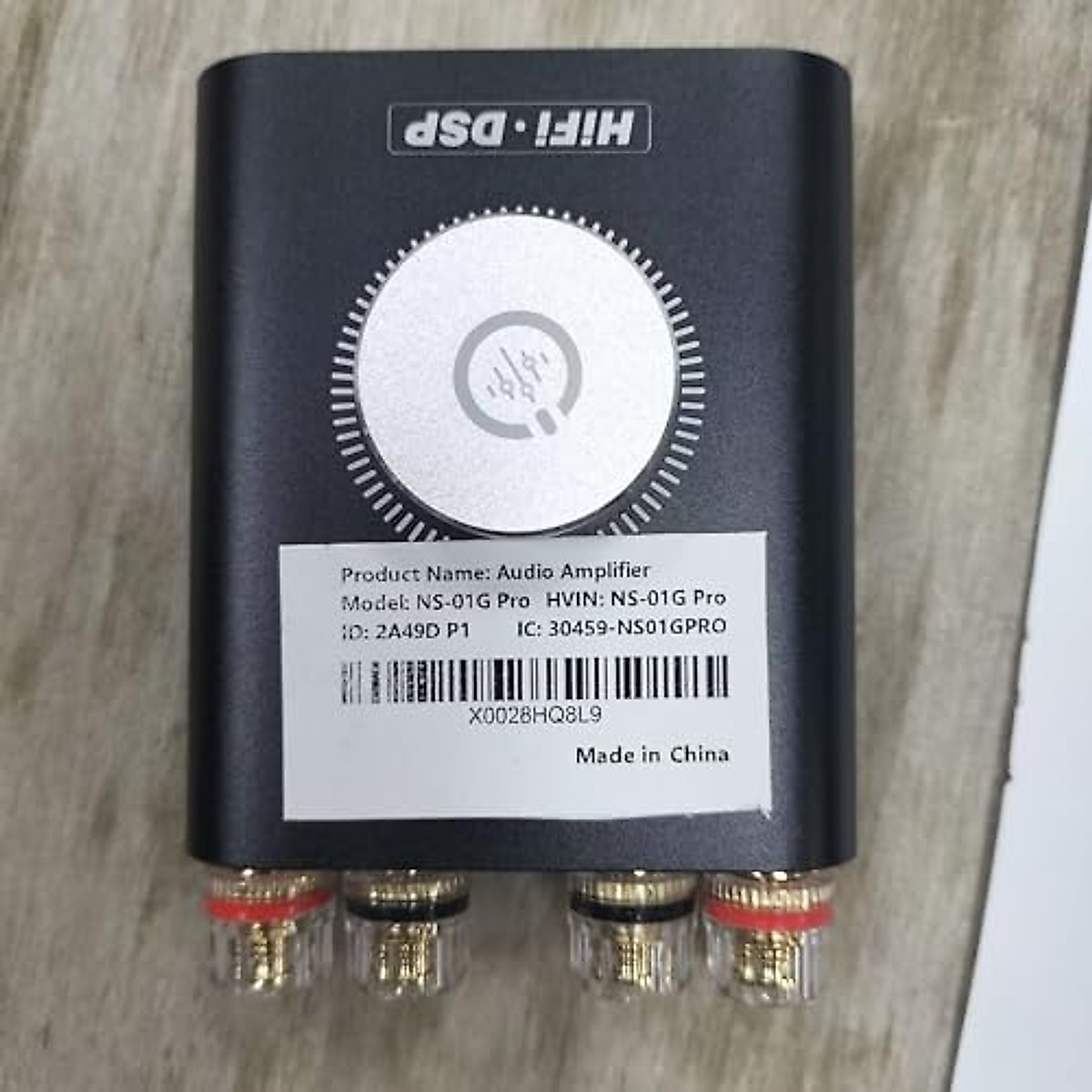 Nobsound NS-20G 200W Mini Bluetooth 5.0 Power Amplifier 2.0 Channel Wireless Receiver Hi-Fi DSP Stereo Headphone Audio Amp LED Display