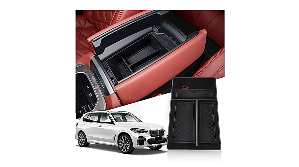BMW X5/X6/X7 Center Console Organizer - Perfect Fit & Easy Storage