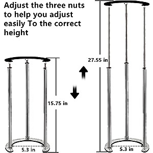 Undermount Sink Brackets, 304 Stainless Steel Undermount Sink Mounting Brackets for Kitchen and Bathroom, TUTULOO New Undermount Sink Support(15.7 to 27.5 inch)2pcs