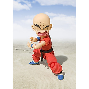 TAMASHII NATIONS S.H.Figuarts Krillin-The Early Years Dragon Ball Action Figures