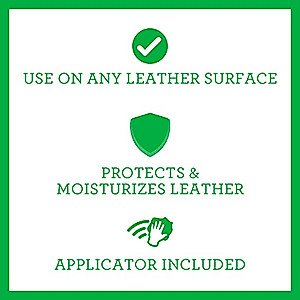 TriNova Leather Care Bundle - Made in USA - Leather Cleaner, Conditioner and Leather Brush Kit