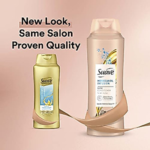 Suave Professionals Shine Conditioner, Moroccan Infusion, 28 Fl Oz (Pack of 4)