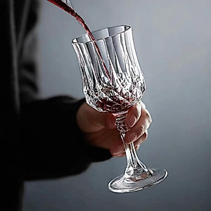 RYUHYF Red wine glass set, white wine glass set, medium 5.4 oz wine glasses, set of 3