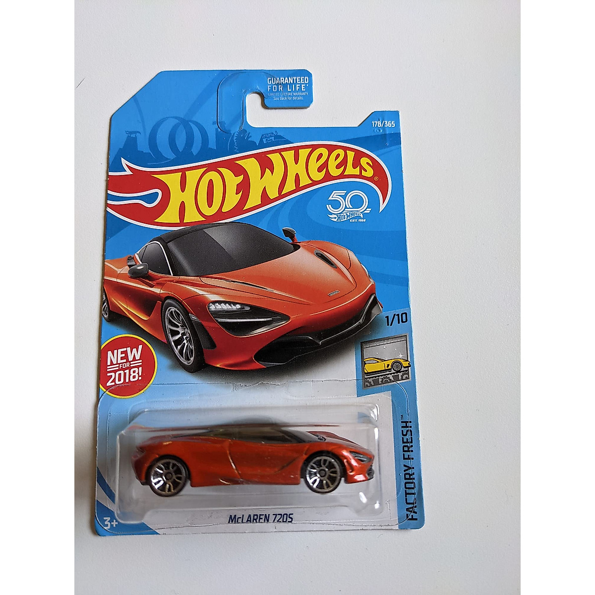 Hot Wheels HW Exotics Bundle 16 Lamborghini Centenario Roadster Silver and McLaren 720S Orange 2 Car Set