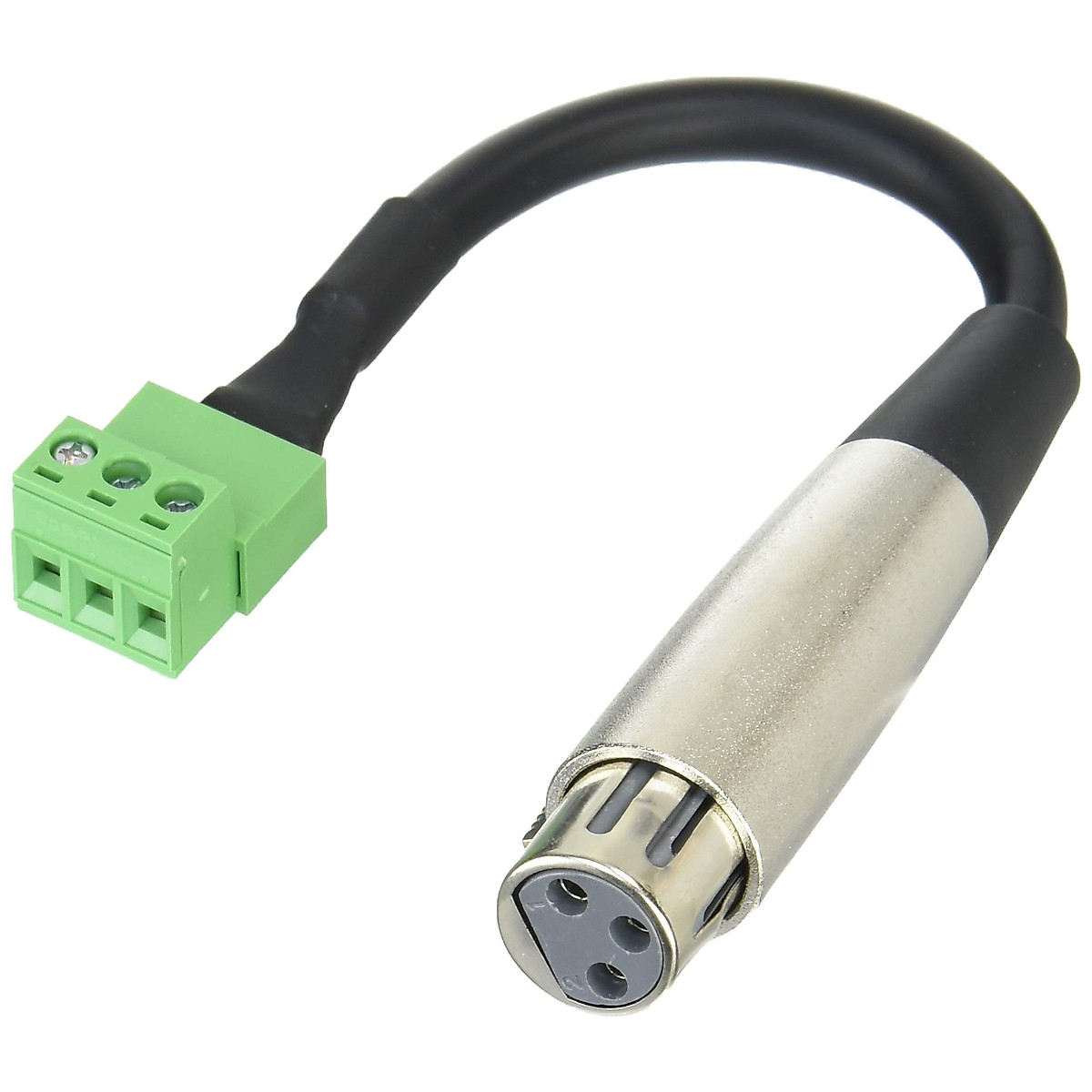 Hosa PHX-106FBULK 6-Inch XLR3F to PHX3M Adaptor