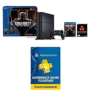 PlayStation 4 500GB Console - Call of Duty Black Ops III Bundle with 3-Month PlayStation Plus