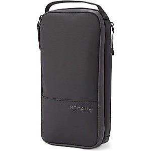 NOMATIC Toiletry Bag - Water Resistant Storage Case for Shaving Kit, Makeup, Toiletries - Mini Hanging Toiletry Bag for Men and Women (Small V2, Black)