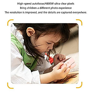 LINXHE Kids Camera - Digital Children Camera 48M 1080P Video Camera Toddler Boys Girl, 2.4 inch HD Screen Toys Christmas Birthday Gifts for Boy Girl (Color : Red)