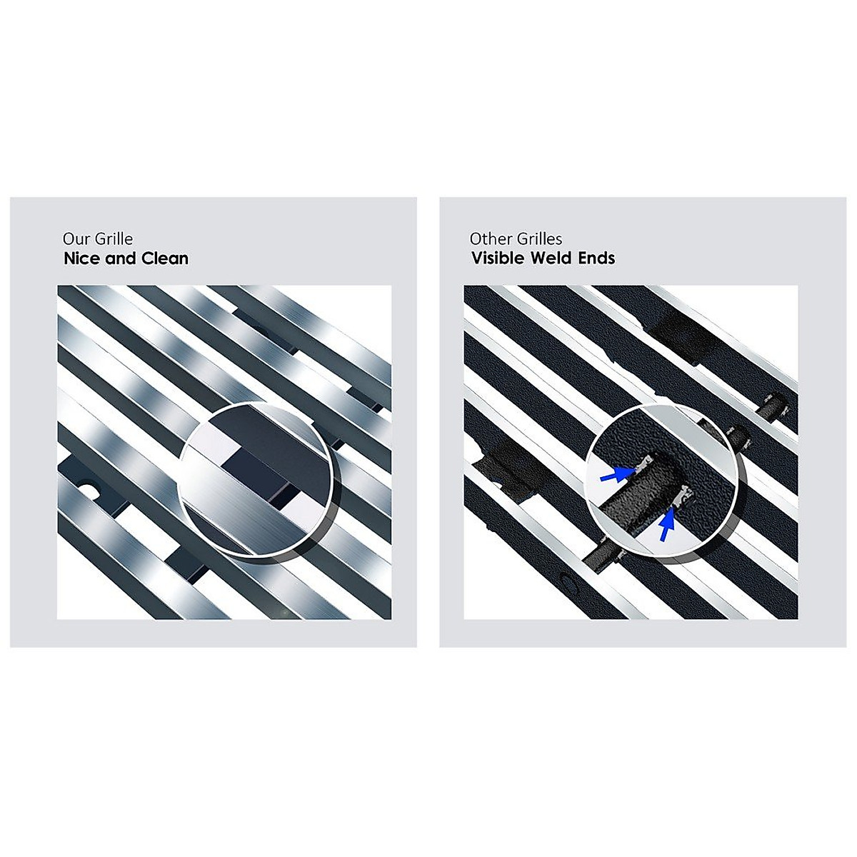 APS Compatible with 2004-2008 Ford F-150 Honeycomb Style Main Upper Billet Grille Grill Insert F65727A