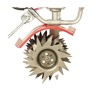 Mantis 7566-12-02 Deluxe XP 4-Cycle Tiller with Kickstand, 16-Inch