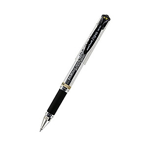 Uni-Ball Signo UM-153 Gel Ink Rollerball Pen, 1.0mm, Broad Point, Black Ink, Pack of 6