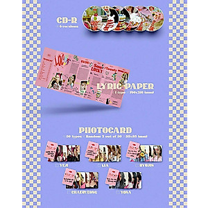 Pledis ITZY - CRAZY IN LOVE (Vol.1) Album+Extra Photocards Set (YEJI ver.)