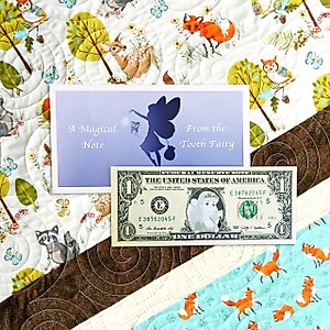 The Official Tooth Fairy Dollar Gift Package: Removable Portrait Seal on Genuine Uncirculated USD. Tooth Fairy Visit Gift Idea. Official Letter from The Tooth Fairy. Lost Tooth Gift