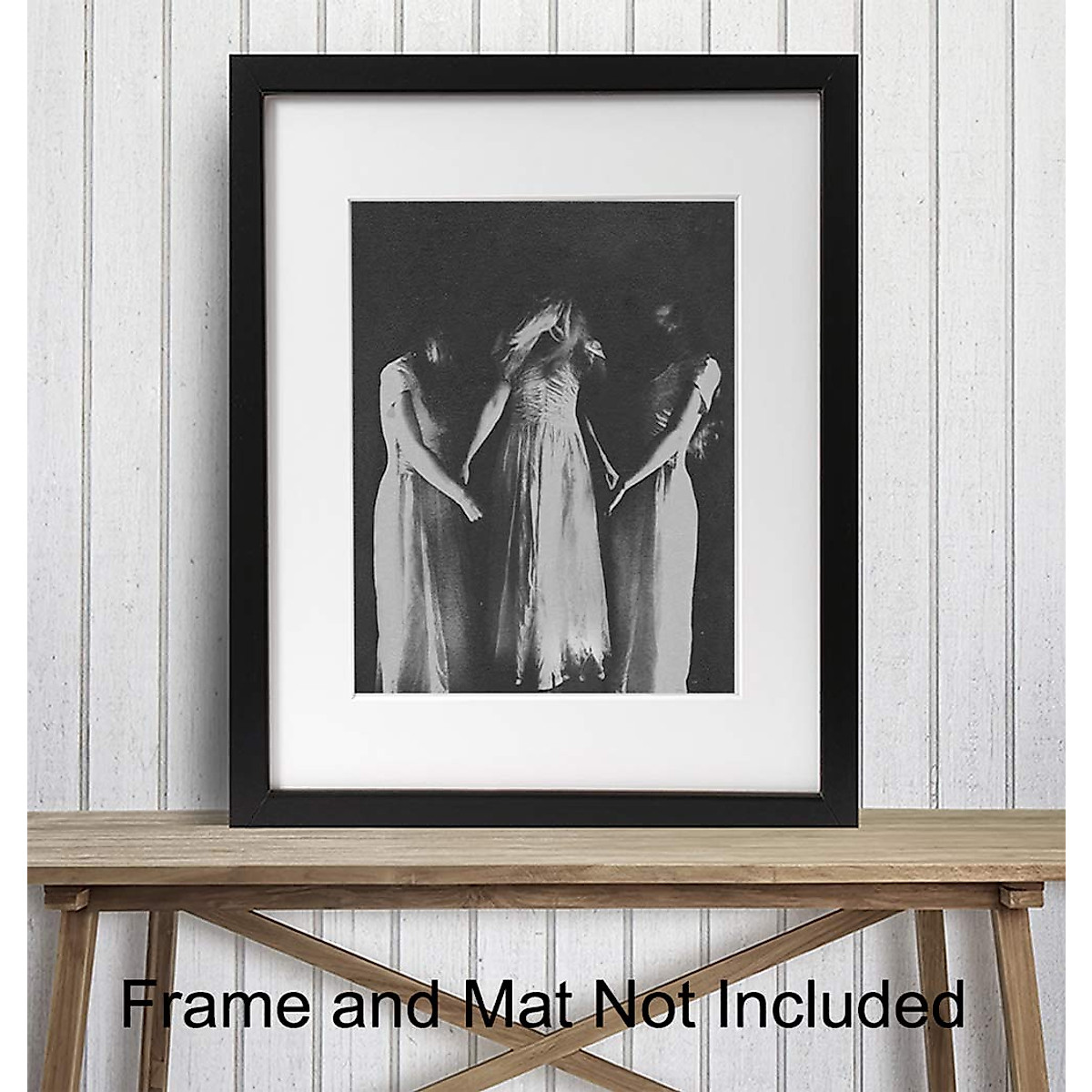 Witch Decor - Wicca Wall Decor - Pagan Gifts - Paganism - Witches Coven - Witchcraft Wiccan Supplies - Gothic Wall Art Poster - Scary Creepy Goth Room Decor Picture - Satanic Black Magic