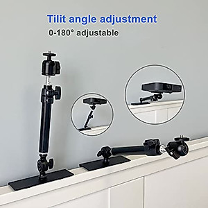 AiFeelife Bed Sofa Projector Stand - Invisible Installation Metal Holder - Multi-Angle Adjustment Bracket Mount - Compatible with XGIMI h2 / H3, Nebula, VANKYO, Epson