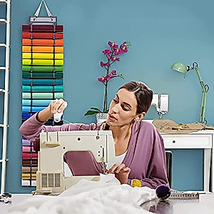 MIDOGAT Vinyl Roll Organizer, 24 Compartments Vinyl Roll Holder, Large Capacity Craft Organizer, Vinyl Roll Keeper - Hanging Closet, Wall or Over The Door Organizer for Any Room (Grey)