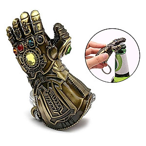 365Home Glove Keychain Bottle Opener, Beer Gifts Bottle Opener for Men, Husband, Dad, Grandpa, Boyfriend (Red Copper)