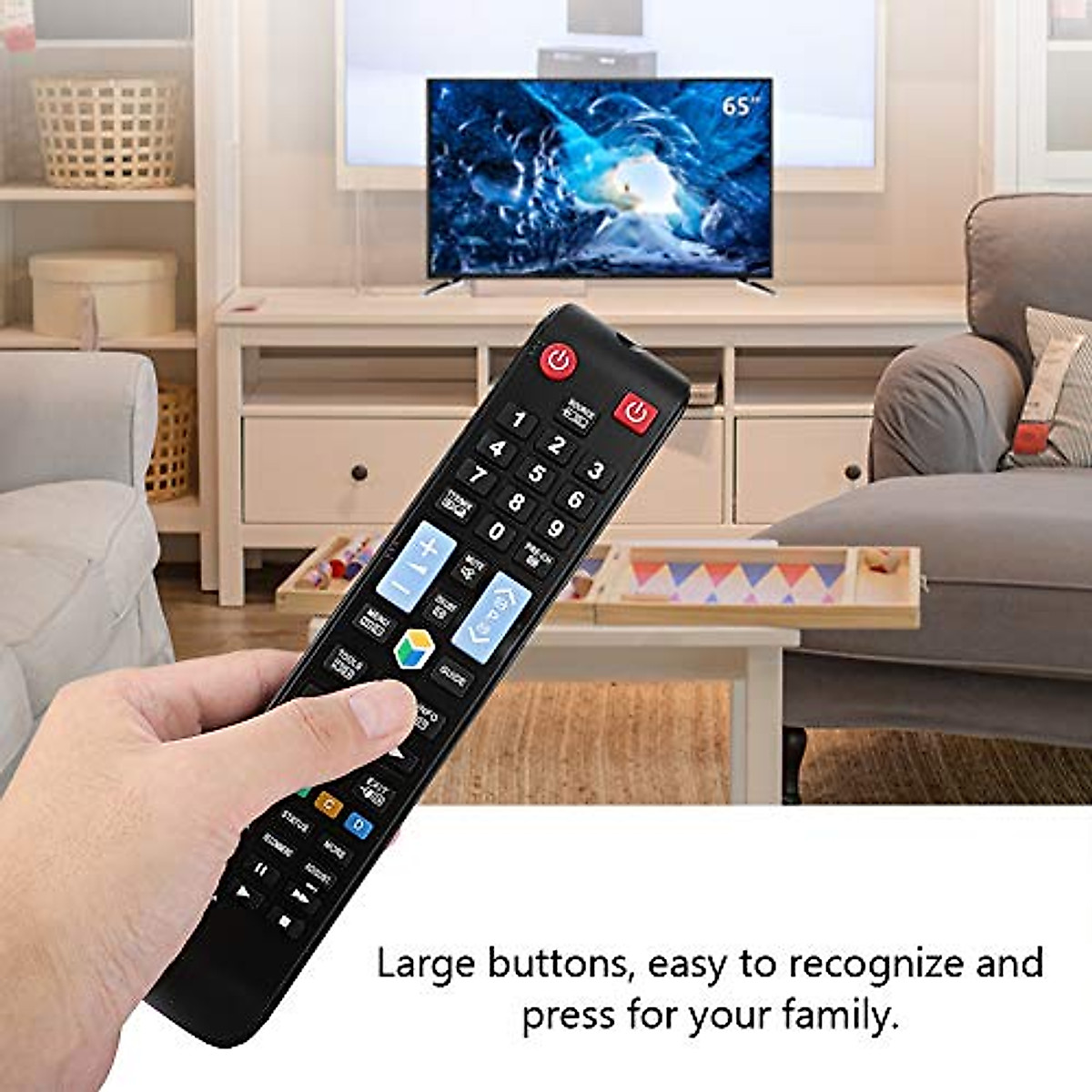 Soapow AA59-00790A Replacement Smart Remote Control TV Controller for Samsung