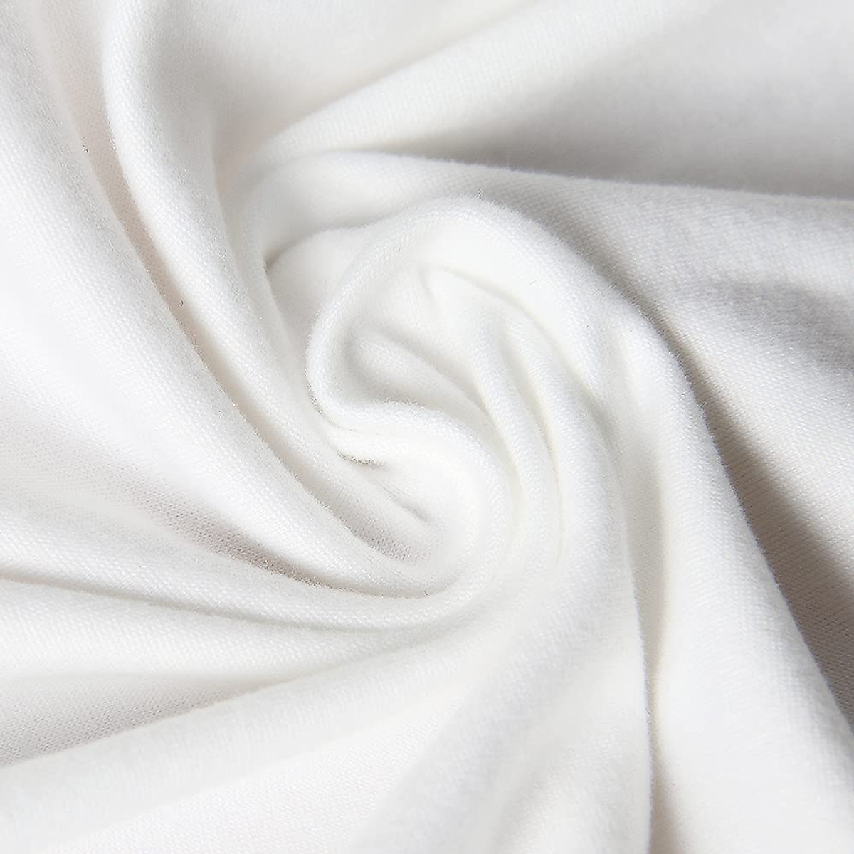 UCARE Floor Speaker Stand Covers Metal Heavy Duty Support Stand Cover for Weddings Banquets Events 3 Sided Triangular DJ Speaker Stand Tripod Cover Scrim (ONE Pack-White)