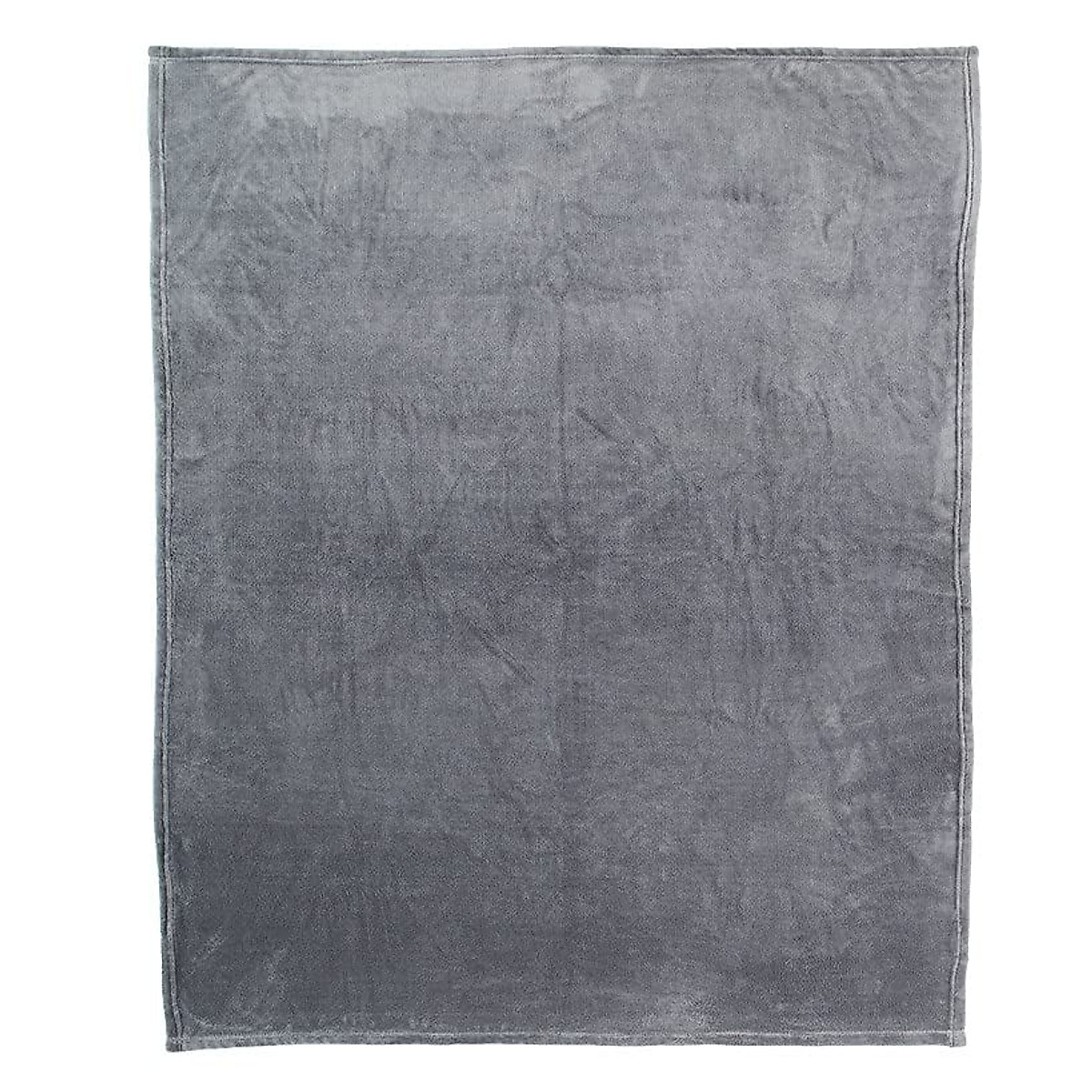 The Lakeside Collection Comfy Blanket Set - Plush Throw & Sock Set for Soft Cozy Relaxation - Stone Gray