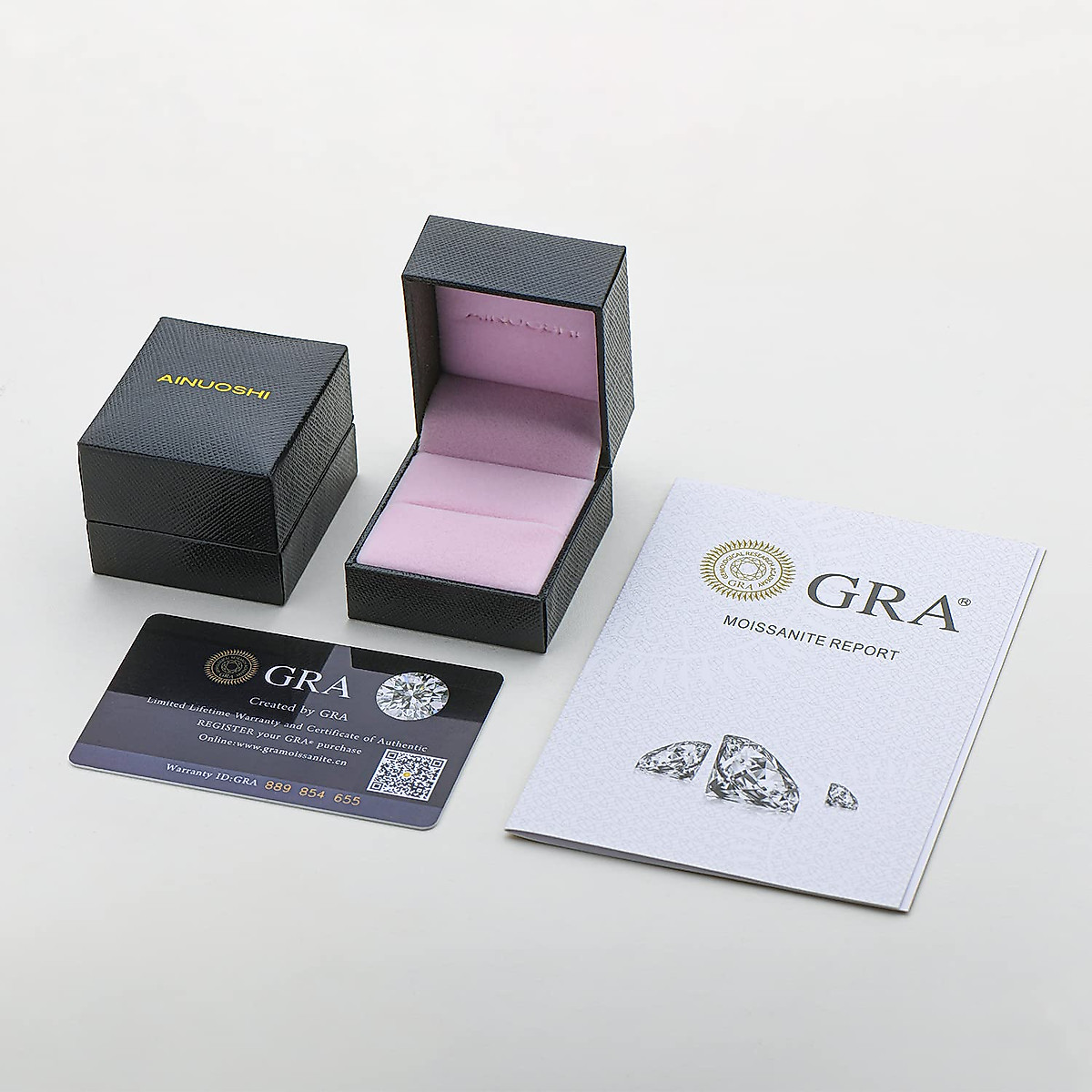 AINUOSHI Moissanite Huggie Earrings for Women Hoop Sterling Silver Hypoallergenic Earring Anniversary Birthday Gifts for Her, Christmas New Year Jewelry Gifts