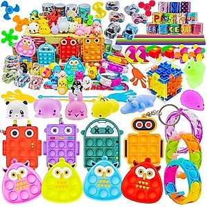 Party Favors Toy for Kids, Pinata Stuffers, Goodie Bags Fillers, Prize Box Toys for Classroom, Treasure Chest, Birthday Party, Carnival Prizes for Boys Girls 4-8-12