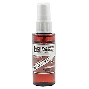 Bob Smith Industries Cyanoacrylate Glue, Super Glue, Insta-Cure, Insta-Cure+, Maxi-Cure, Un-Cure, and Insta-Set (Pack of 5) - with Make Your Day Paintbrushes