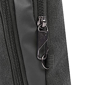 Travelon Anti-Theft Metro Small Crossbody, Gray, 9.75 x 10.75 x 2