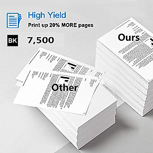 2-Pack Compatible High Capacity FS-1350DN Printer Toner Cartridge Replacement for Kyocera ECOSYS TK132 (TK-132) Printer Cartridge (Black)