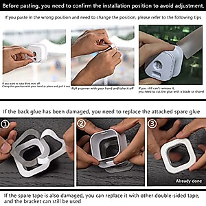 Teccle Window Mount for Blink Mini, Through Window Use Blink Mini, No Indoor Reflections
