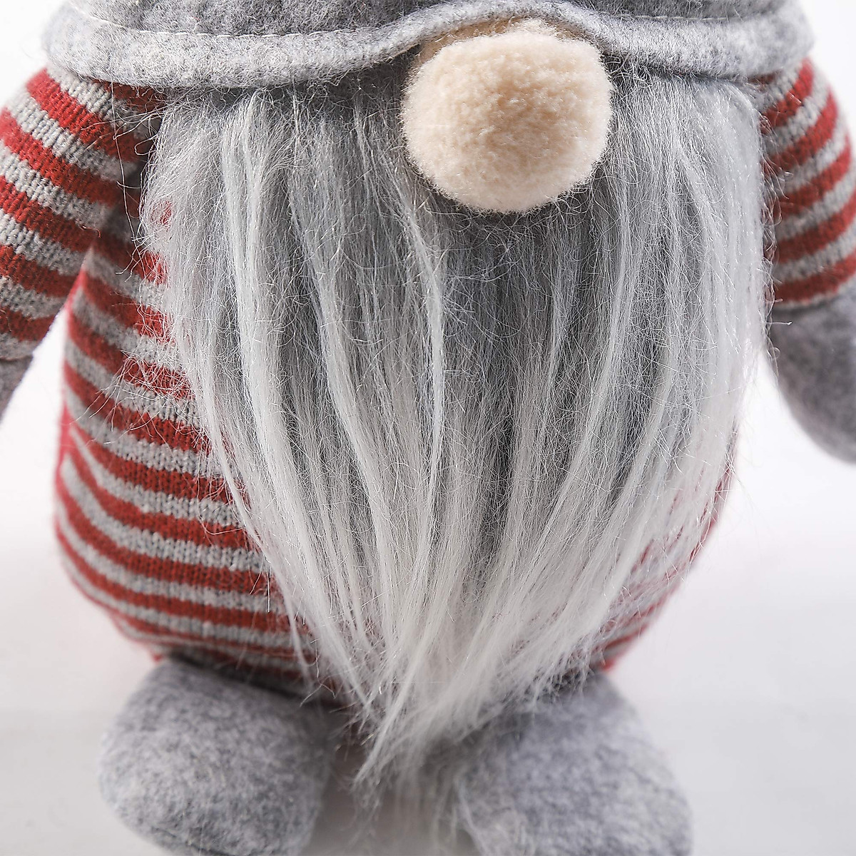 Christmas Gnome, Christmas Valentine's Day Decorations, Mini Sized 7.5 Inch Swedish Tomte Nisse Christmas Ornaments for Home Porch Garden Patio