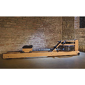WaterRower Oak Rowing Machine with S4 Monitor | USA Made | Original Handcrafted Erg Machine for Home Use & Gym | Best Warranty