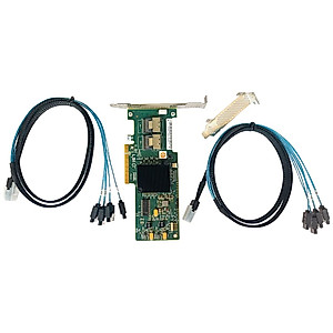 LSI MegaRAID 9240-8i RAID Controller Card 8-port 6Gbps SAS SATA LSI00200 Server PCIe Expander Card + 2* SFF8087 SATA Cable