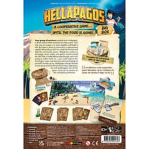 GIGAMIC Hellapagos: Big Box | Cooperative Party Game for Teens and Adults | Ages 10+ | 3 to 12 Players | 20 Minutes