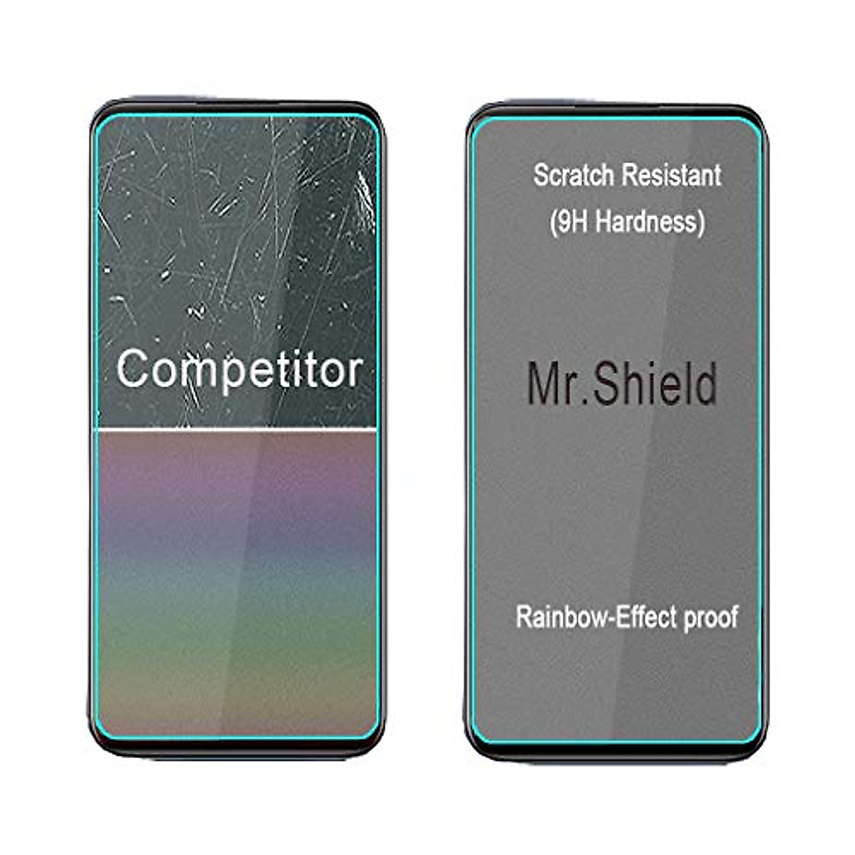 Mr.Shield [3-Pack] Designed For OnePlus (Nord N10 5G) [Tempered Glass] Screen Protector [Japan Glass With 9H Hardness] with Lifetime Replacement