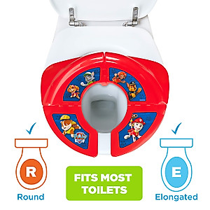 Ginsey Home Solutions Nickelodeon Paw Patrol Travel/Folding Potty Seat, 8 Oz