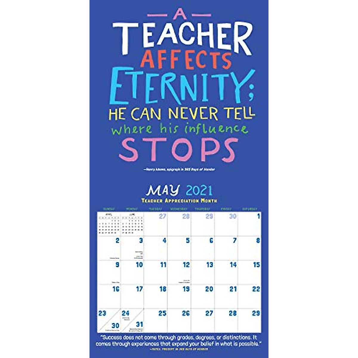 Wonder Wall Calendar 2021