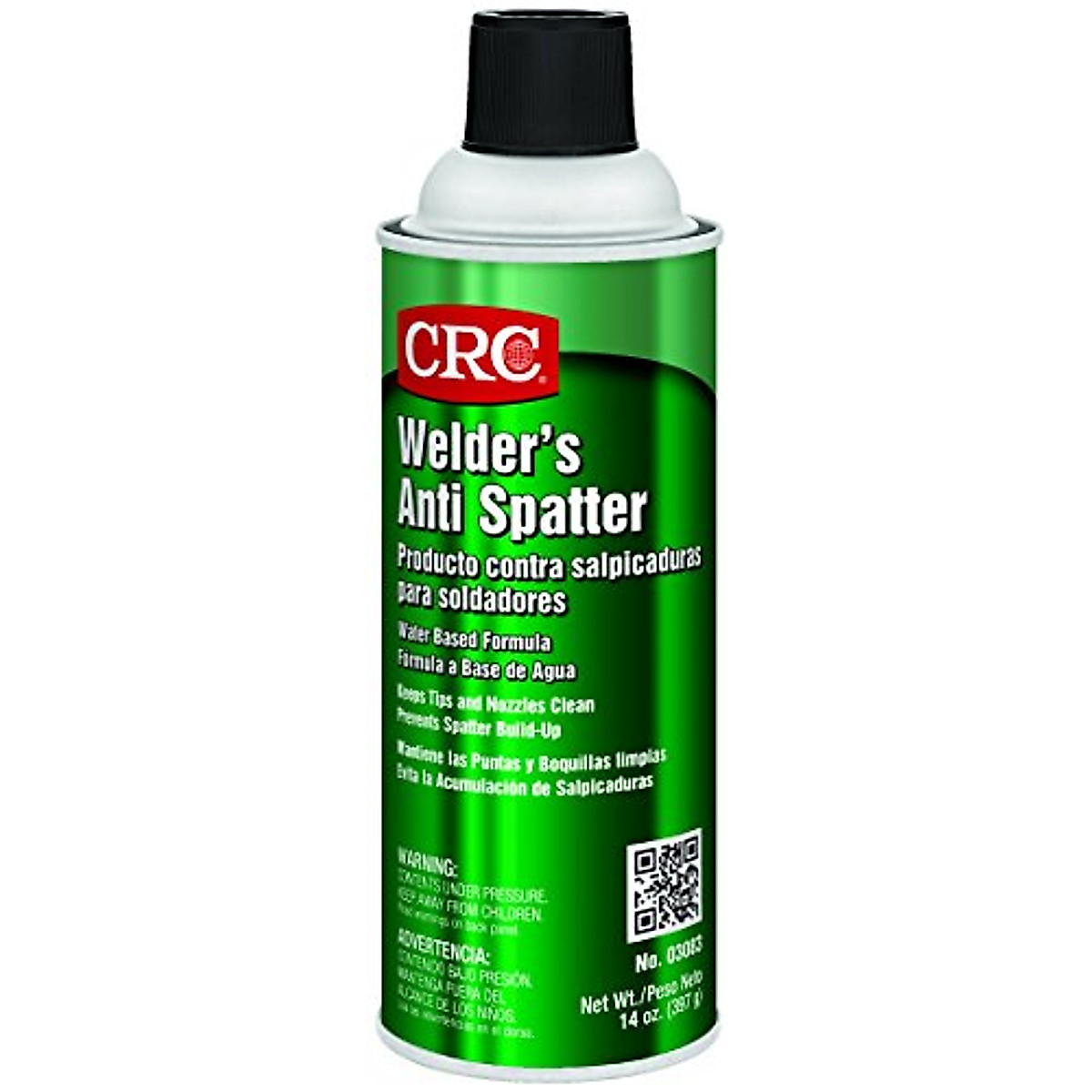 CRC Welder's Anti-Spatter 03083 – [Pack of 12] 14 Wt. Oz., Water-Based Anti-Spatter Aerosol Spray