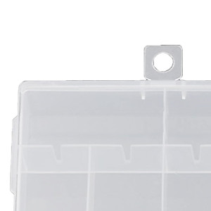 cdar Storage Box -Break Good Sealing Plastic Fishing Tackle Accessory Box for Exercise