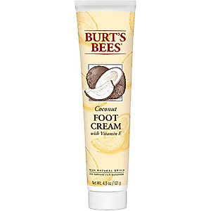 Burt's Bees Coconut Oil Foot Cream, Package May Vary, 4.3 Oz