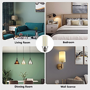 Uicnigh 20W LED Light Bulb 150 Watt Equivalent,Medium Screw Base E26 LED Bulb 6000K Daylight White 2000LM for Home Lighting,Non-Dimmable Super Bright Ceiling Fan Light Bulbs,3-Pack