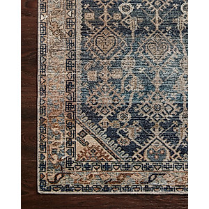 Loloi Magnolia Home by Joanna Gaines x Lenna Indigo/Natural 3'-6" x 5'-6" Accent Rug