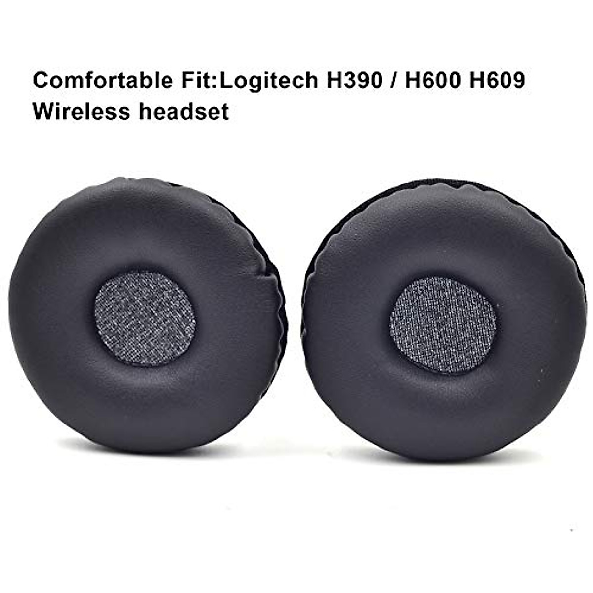 H390 H600 Ear Pads Foam Replacement Ear Cushion Pillow Compatible with Logitech H390 / H600 H609 Wireless Headphone
