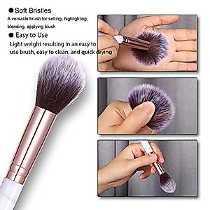 Blush Palette, Matte Mineral Blush Powder Face Blush,Contour and Highlight Blush Palette,Professional Facial Beauty Cosmetic Makeup Blush (#Blush-02)