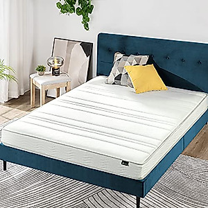 Zinus 6 Inch Foam and Spring Mattress / CertiPUR-US Certified Foams / Mattress-in-a-Box, Full (Off-White)