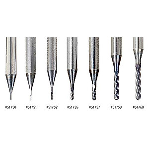 Amana Tool - 51739 AlTiN Coated CNC Steel, Stainless Steel & Composite Ball End Mini Mill