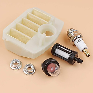 Laliva tools - Air Filter Spark Plug Primer Bulb Bar Nuts Kit For HUSQVARNA 340 345 346 XP 350 353 Chainsaw Parts 537024003